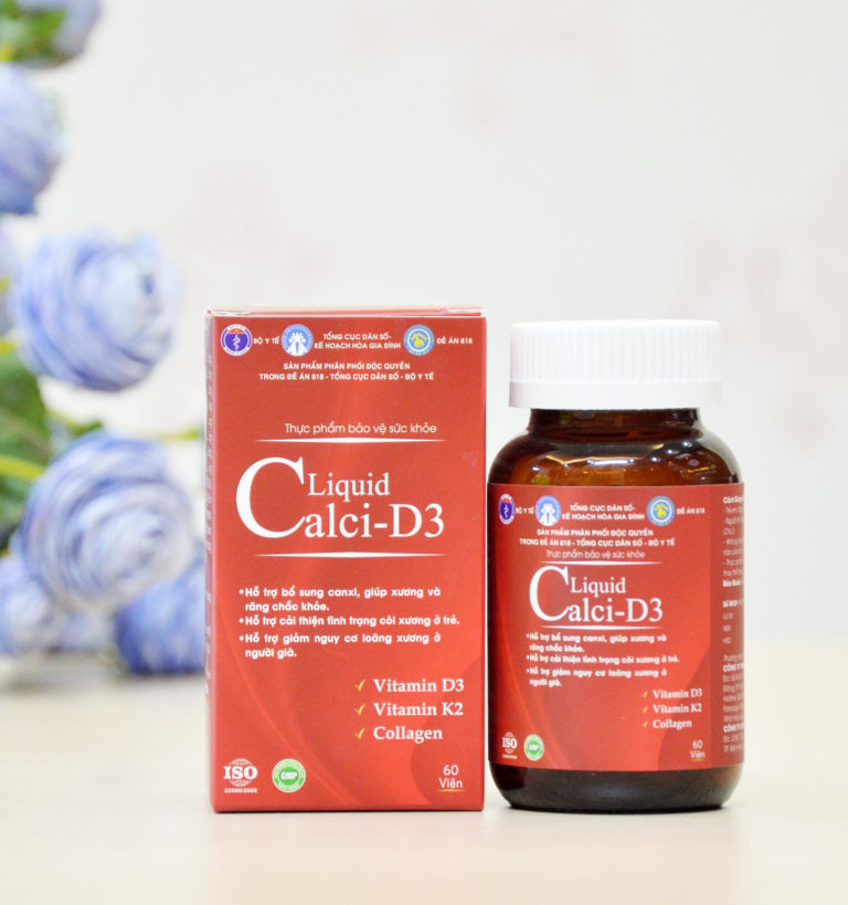 Liquid Calci-D3 – Bổ sung Canxi và Vitamin D3 cho mọi độ tuổi - Dược ...